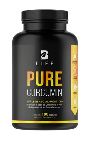 PURE CURCUMA*180CAPS 500MG-BLIFE – Suplementos Nutrisport